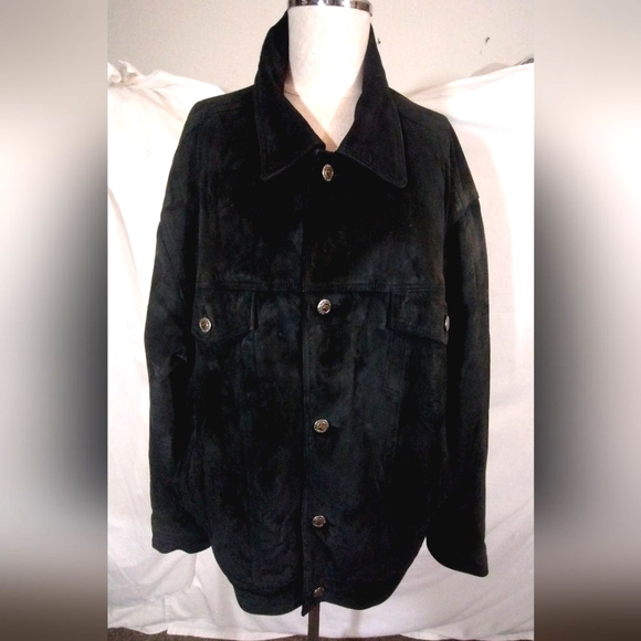 Pendleton | Jackets & Coats | Pendleton Western Suede Jacket Black ...